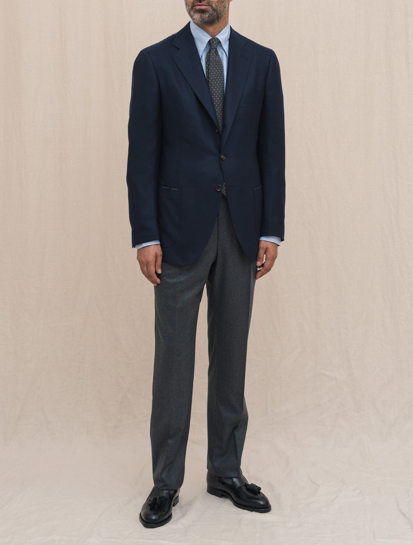 Cesare Attolini Navy Cashmere Jacket | Gabucci - Limited Edition